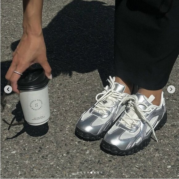 Fila | Shoes | Fila Interun Echappe Ms Silver Moon Us Womens 7 | Poshmark